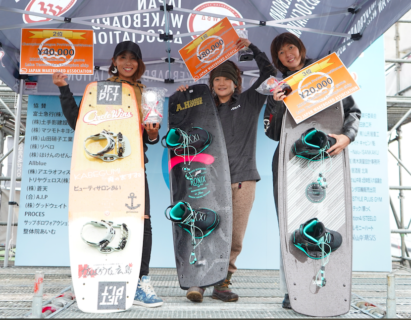 PRO TOUR VETERANS Women 決勝結果速報 | JWBA｜一般社団法人 日本ウェイクボード協会