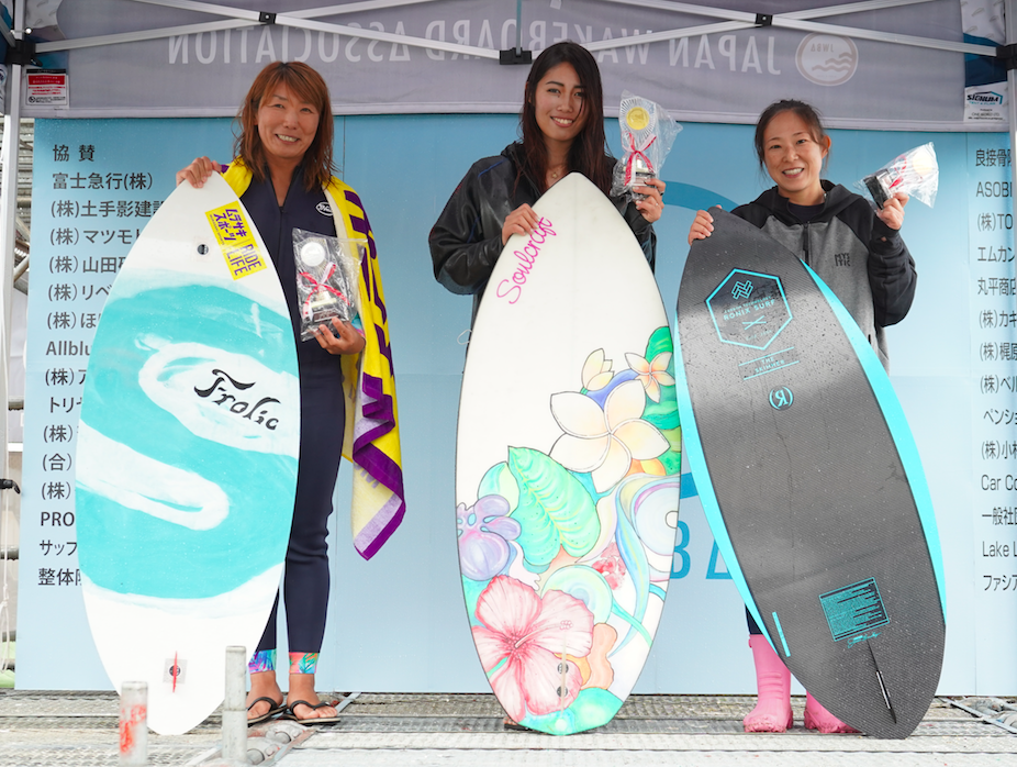 AMA TOUR スキムWomen 決勝結果速報 | JWBA｜一般社団法人 日本ウェイクボード協会